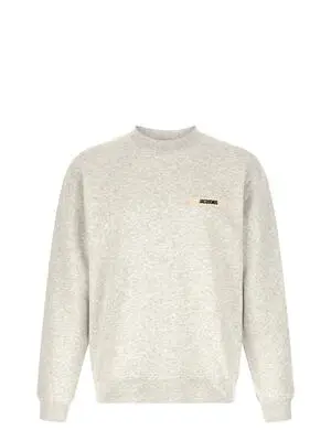 Jacquemus Le Sweatshirt Gros Grain Sweatshirt - Gray