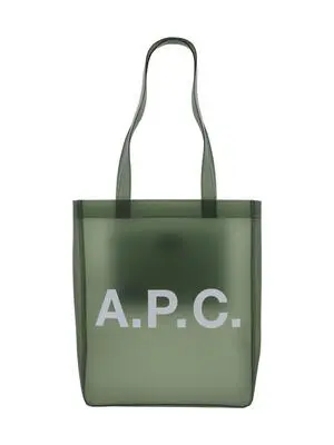 A.p.c. Lou Tote Bag - Green