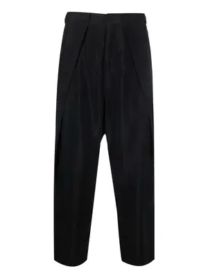 Balmain Cropped Trousers - Black