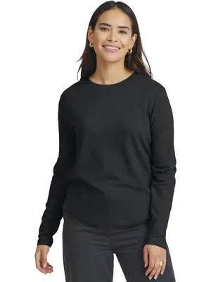 Allbirds Soft Merino Long Sleeve Tee - Black