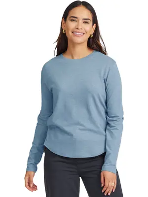 Allbirds Allbirds Soft Merino Long Sleeve Tee Stormy Teal