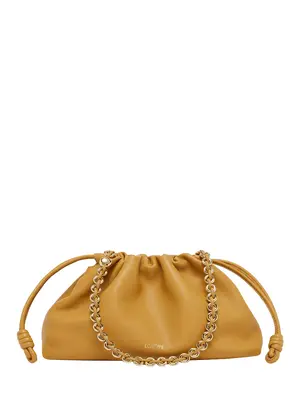 Loewe Flamenco Small Napa Leather Bag Sahara