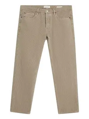 FRAME FRAME Straight-Leg Jeans Khaki