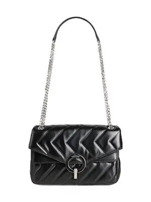Sandro Quilted Shoulder Bag - Black