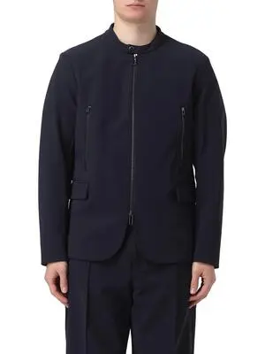 Emporio Armani Zip-up Jacket - Navy