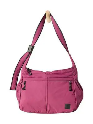 Free People Checkmate Sling Bag - Deep Mullberry