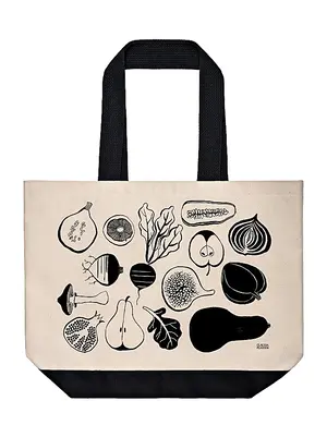 CLAUDIA PEARSON Printed Market Tote - White