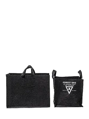 PUEBCO Rectangle Forest Bag - Black