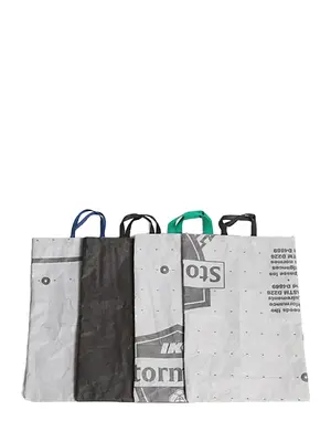 PUEBCO Recycled Tarp Tote Bag - Multicolor