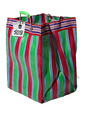 PUEBCO PUEBCO Recycled Rectangle Plastic Bag Green