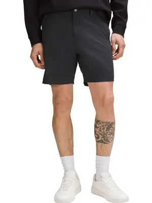 Lululemon ABC Classic-Fit 7" Short Obsidian