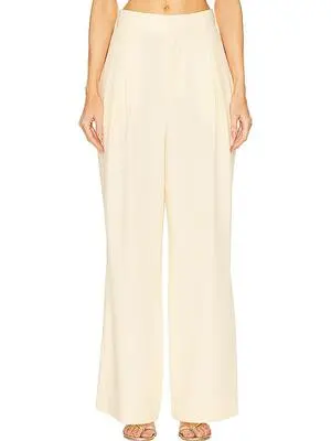 Ronny Kobo Slouchy Pant - Pale Banana