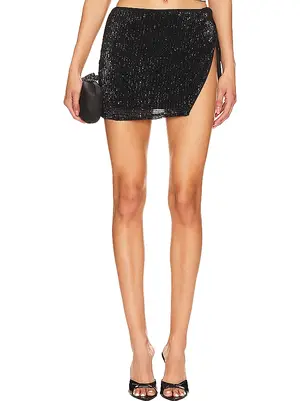 LOVERS AND FRIENDS Selma Mini Skirt - Black