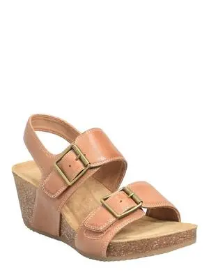 COMFORTIVA Comfortiva Erlina Wedge Sandals Sand