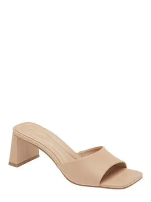 OPEN EDIT Jaydin Slide Sandal Beige