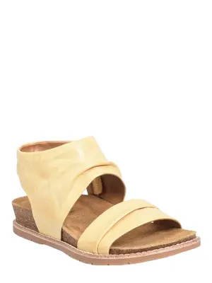 COMFORTIVA Leather Sandals Mexico Yellow