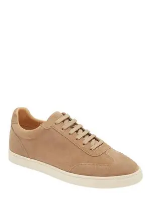 Brunello Cucinelli Brunello Cucinelli Suede Low Top Sneakers Beige