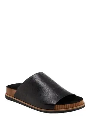 KELSI DAGGER BROOKLYN Squish Slide Sandal - Black