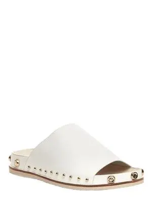 KELSI DAGGER BROOKLYN Kelsi Dagger Brooklyn Squish Slide Sandal Bright White Leather