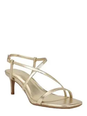 Calvin Klein Calvin Klein Ishaya Ankle Strap Sandal Gold