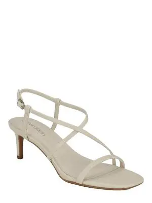 Calvin Klein Ishaya Ankle Strap Sandal - Ivory