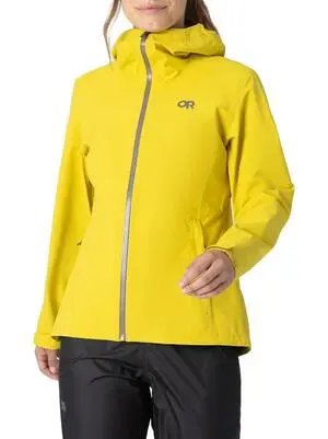 OUTDOOR RESEARCH Outdoor Research Stratoburst Packable Rain Jacket Yellow-poplar