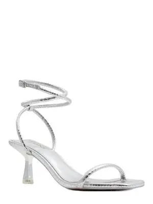 Aldo Dime Strappy Sandals - Silver