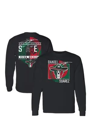 TRACKHOUSE RACING TEAM COLLECTION Daniel Suarez Vivo Long Sleeve T-shirt - Black