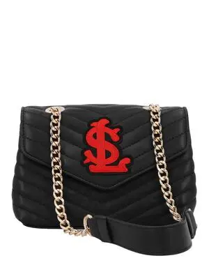 CUCE St. Louis Cardinals Quilted Crossbody Purse - Black