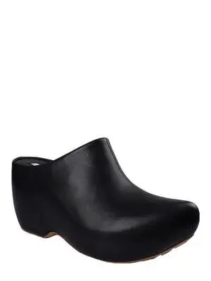 ZIGI ZIGI Raffaela Platform Clog Black Leather