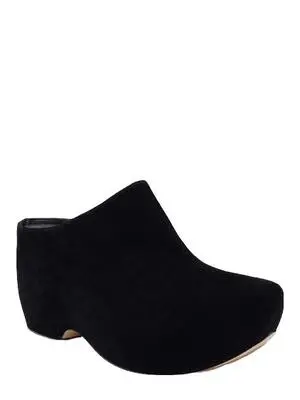 ZIGI ZIGI Raffaela Platform Clog Black Suede