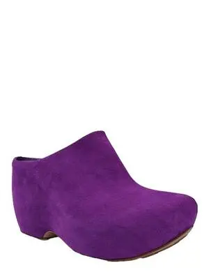 ZIGI ZIGI Raffaela Platform Clog Purple Suede