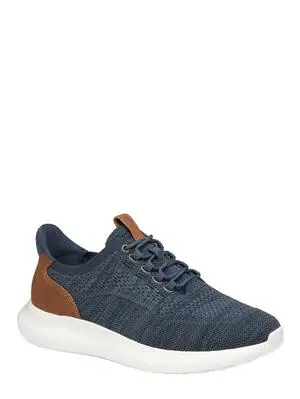 Johnston & Murphy Amherst 2.0 Knit Plain Toe Sneaker - Navy Heathered Knit
