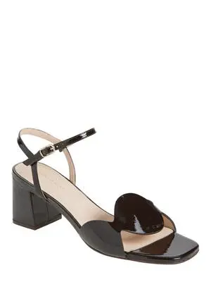 KOKO + PALENKI Sphere Sandal - Dark Brown Patent