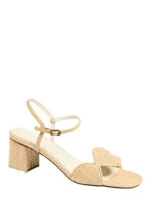KOKO + PALENKI Sphere Sandal - Natural Raffia