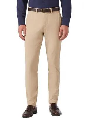 Mizzen+main Helmsman Flat Front Chinos - Khaki Solid