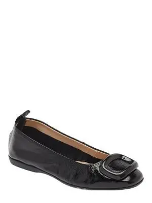 WONDERS Ballet Flat - Lack Black