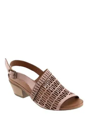 BUENO Lia Slingback Sandal - Dusty Mauve
