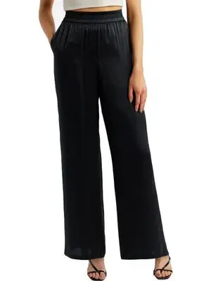 Cami Nyc CAMI NYC Bleecker Silk Charmeuse Pants Black