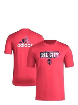 Adidas St. Louis City Sc Local Pop Aeroready T-shirt - Red