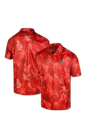 COLOSSEUM Nc State Wolfpack Palms Team Polo - Red