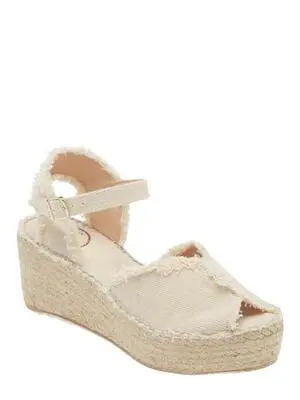 TONI PONS Toni Pons Isaura Platform Wedge Sandal Ecru