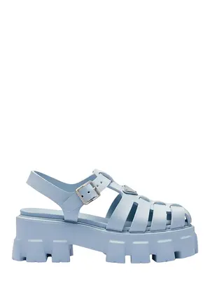 Prada Foam Rubber Sandals Blue