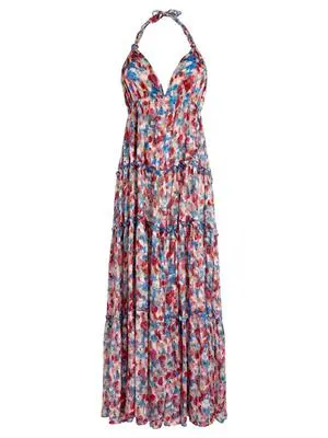 Vilebrequin Floral Halter Maxi Dress - Palace