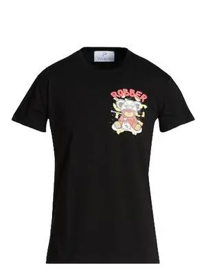 PABLIC Man T-shirt Black Size S Cotton
