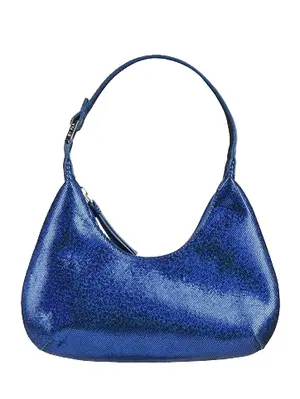 By Far Bright Goat Skin Hobo Bag - Blue
