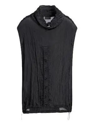 Emporio Armani Shirt Size Polyester, Polyamide - Black