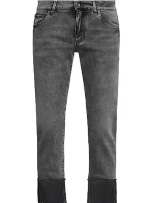 Dolce & Gabbana Straight-leg Jeans - Grey