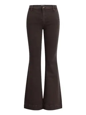 Joe's Jeans The Molly High-rise Trouser Jeans - Dark Coffee Bean