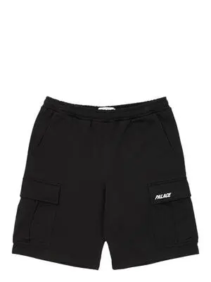 PALACE Cargo Sweat Shorts - Black